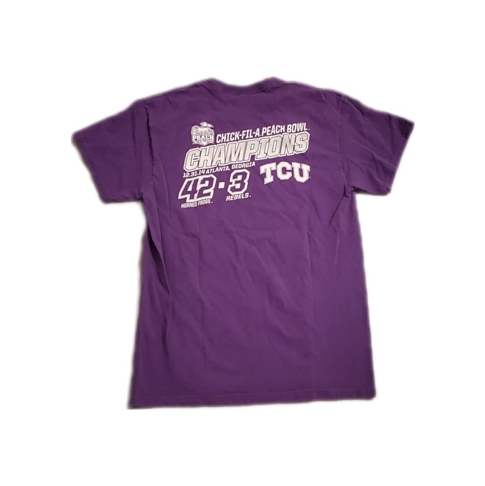2014 Tcu Chick Fil A Bowl Victory T-Shirt - Gem